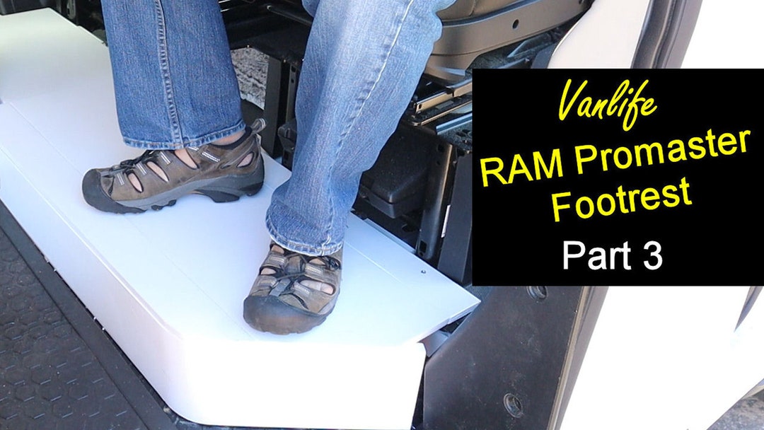 RAM Promaster Foot Rest Plans - Etsy
