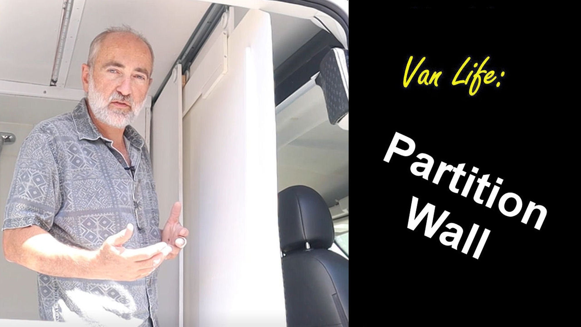 Van Life DIY Partition Wall Plans - Etsy