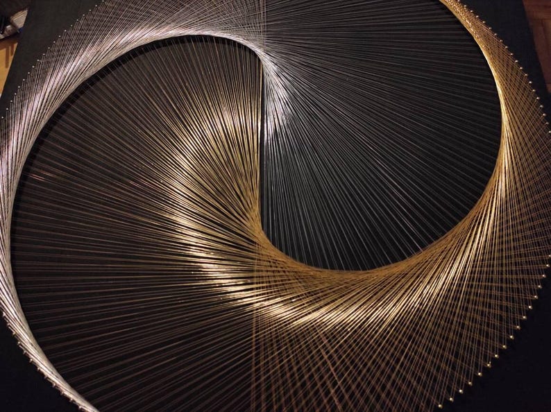 String Art Mandala Wall Decor Home Office Decoration Yoga Studio Decor ...