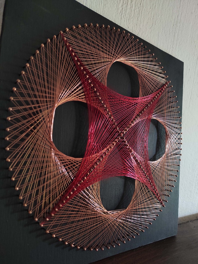 Compass String Art Wall Art Wall Decor Home Decor - Etsy