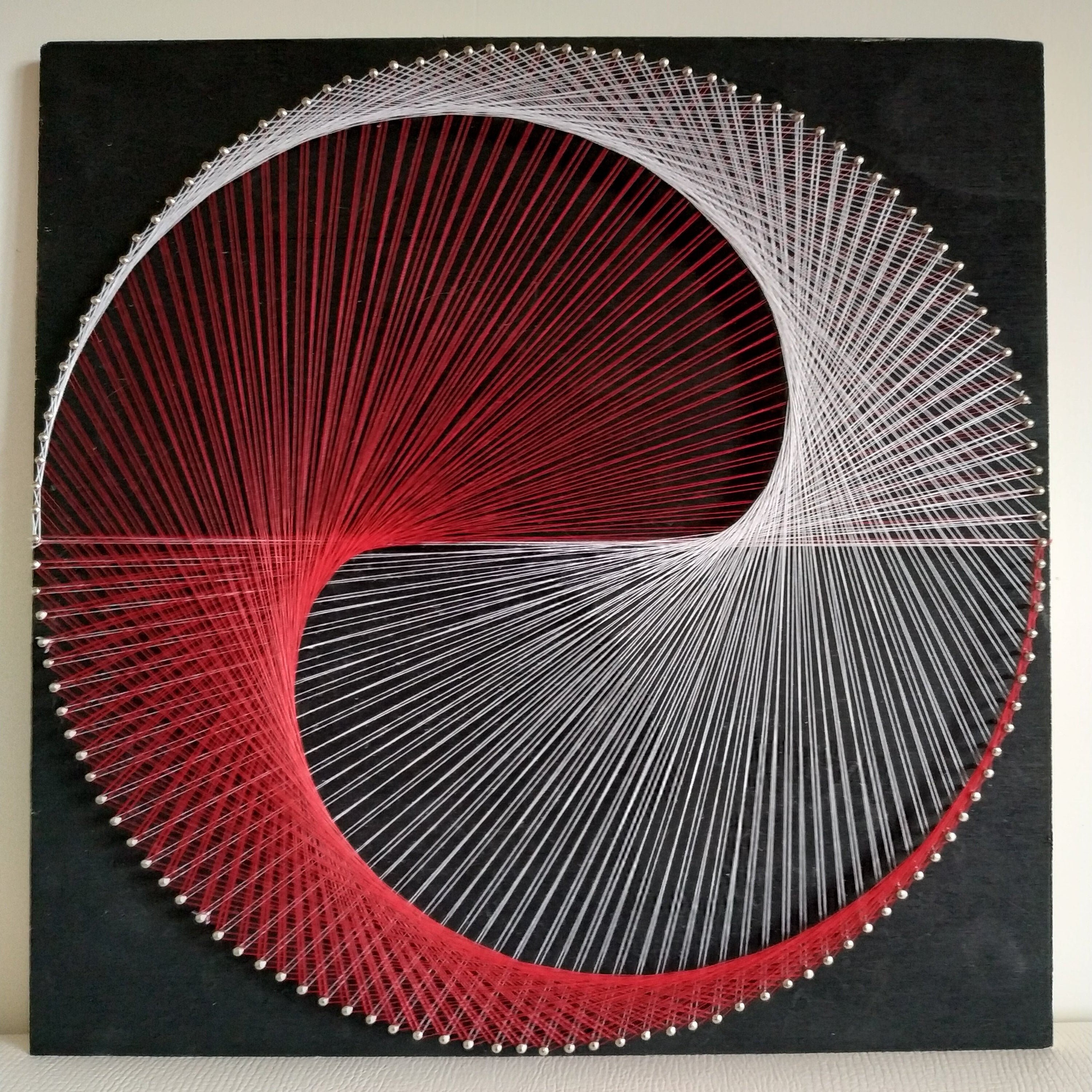 Yin Yang String Art Wall Art Wall Decor Home Decor - Etsy Canada