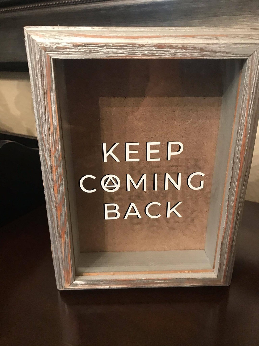 Alcoholics Anonymous Chip Storage Shadow Box - Etsy