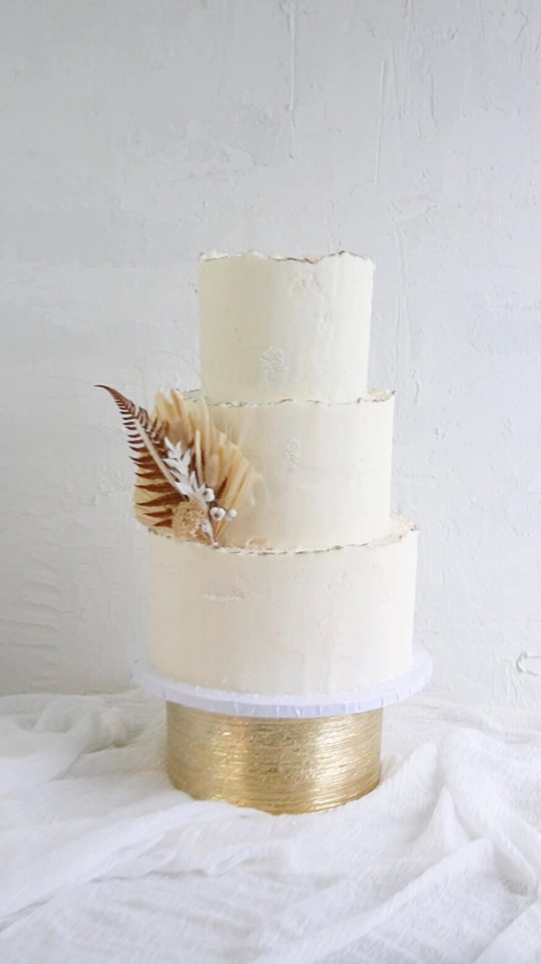 Boho Wedding Cake Topper Dried Floral Cake Topper Boho Wedding Cake ...