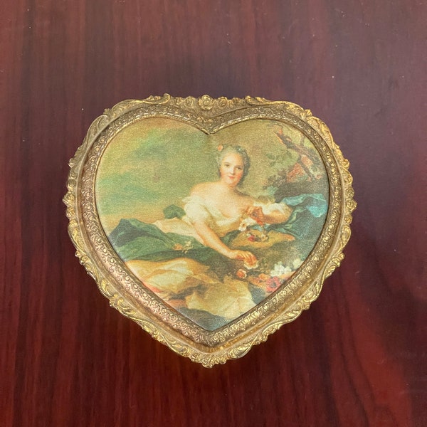 Victorian Heart Music Box - Etsy
