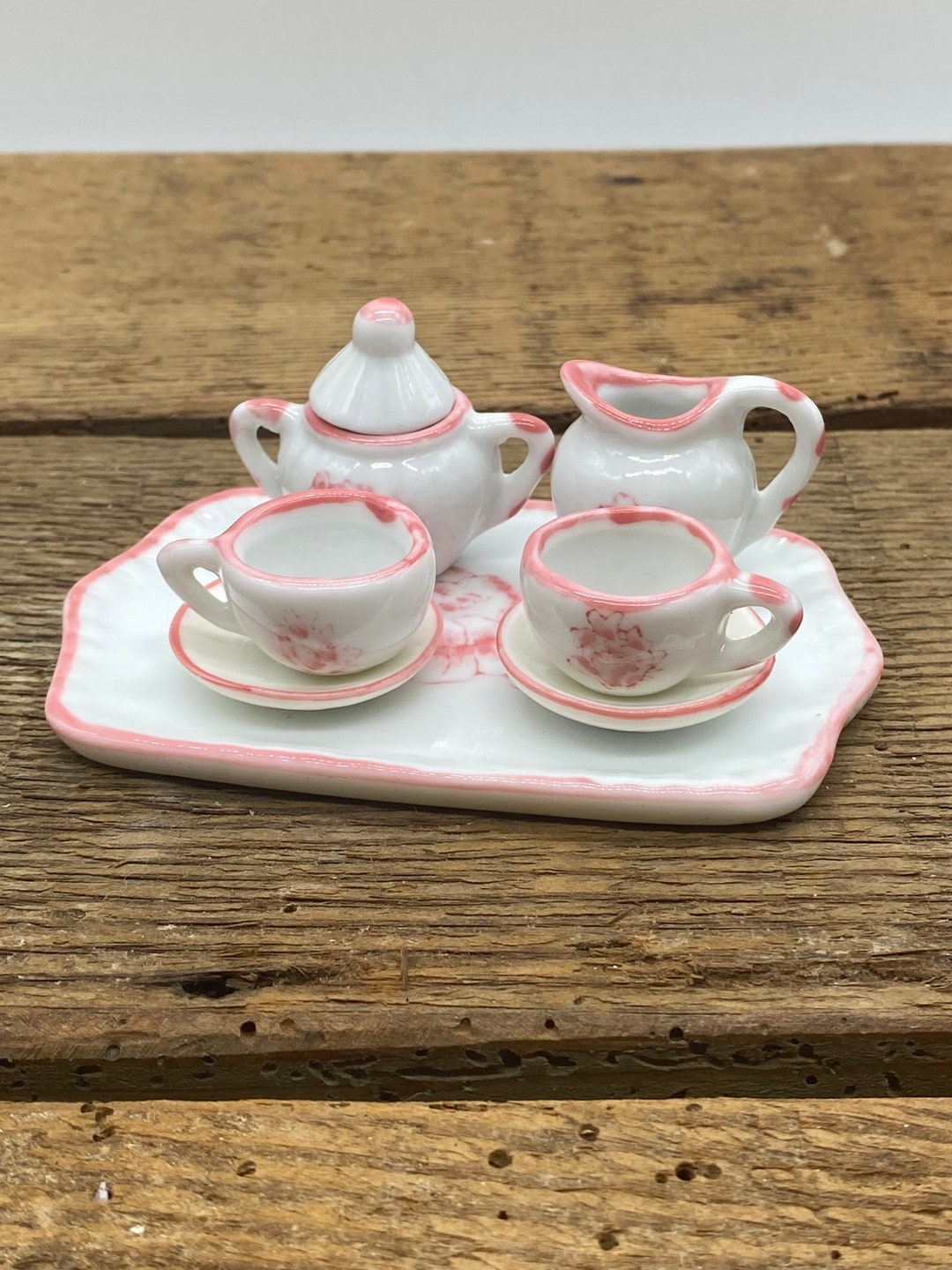 Miniature Tea Set - Etsy