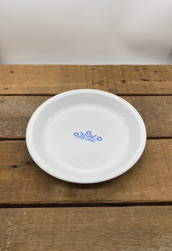 Corning Ware Blue Cornflower Pie Plate - Etsy