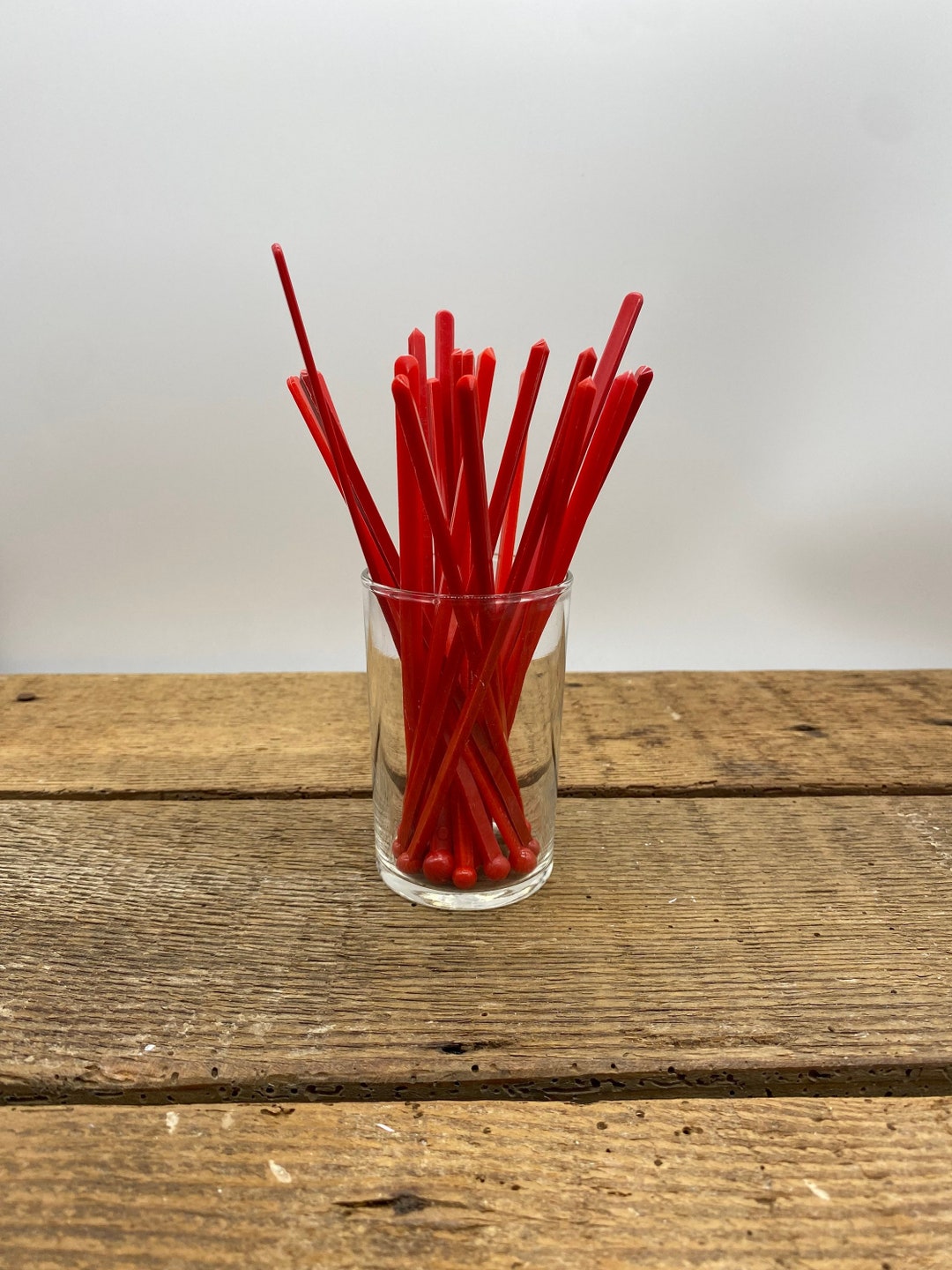 21 Vintage Red Cocktail Drink Swizzle Sticks - Etsy