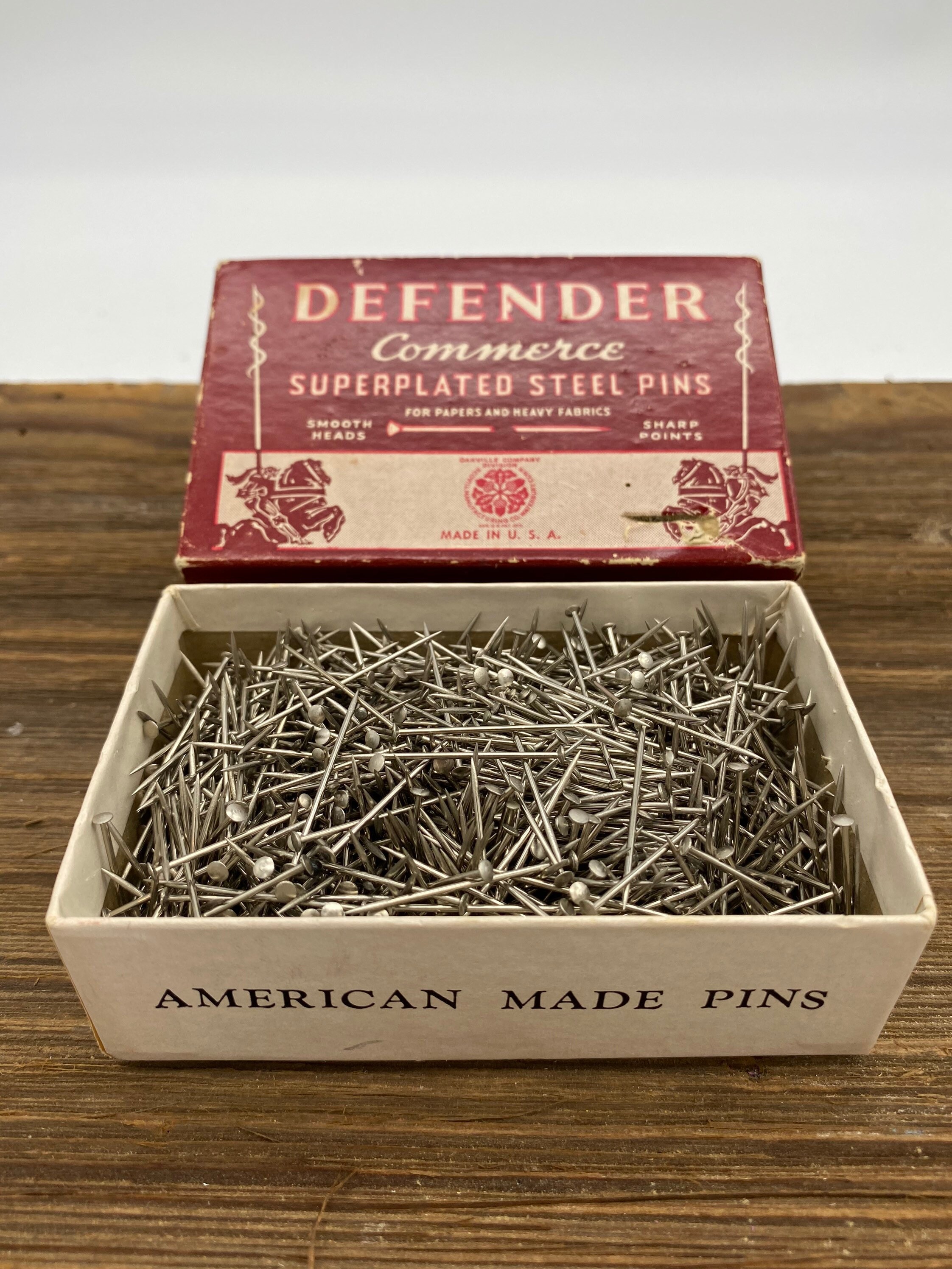 Defender Commerce Steel Pins - Etsy