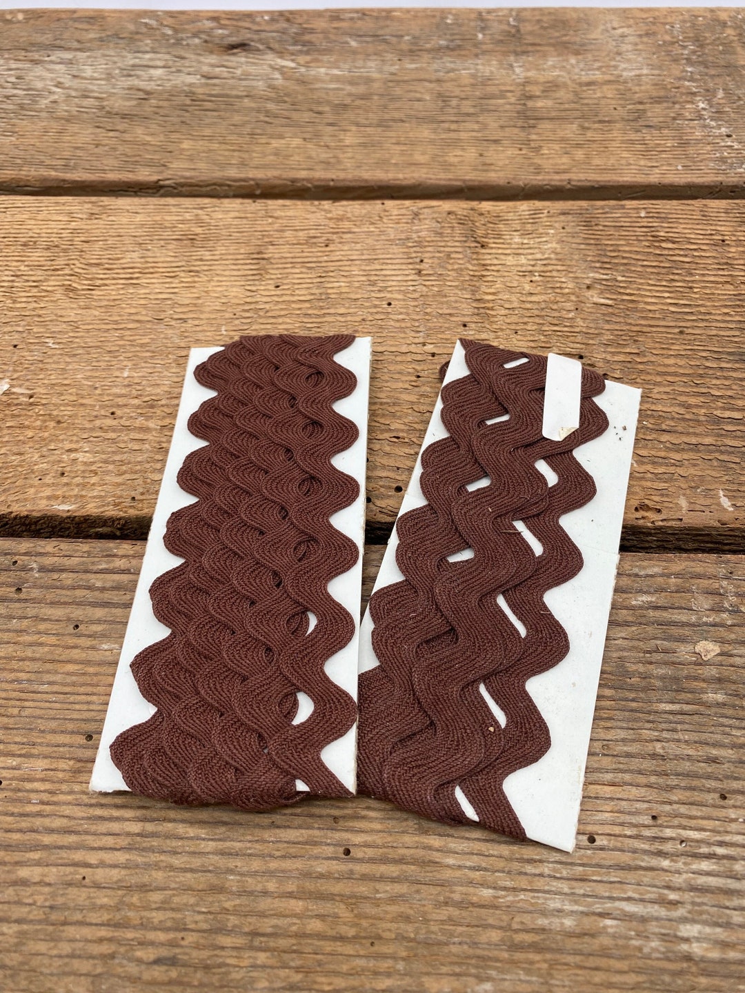 Vintage Brown Talon Rick Rack - Mercerized Cotton Trim - Etsy