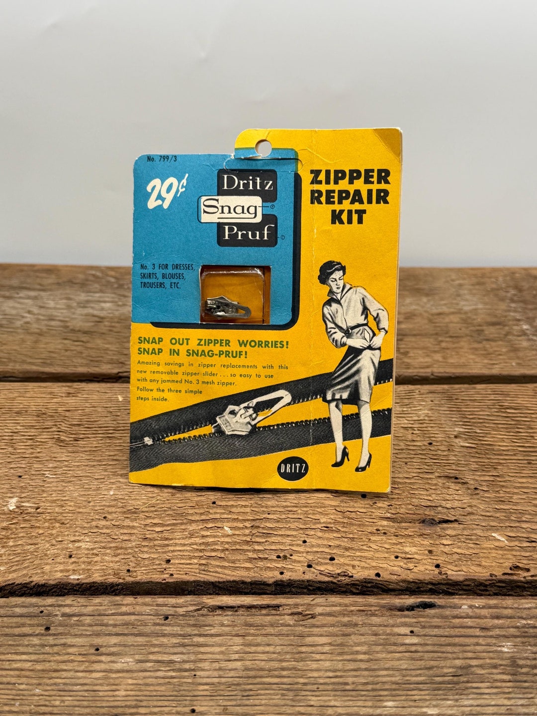 Snag-pruf Zipper Repair Kit - Etsy