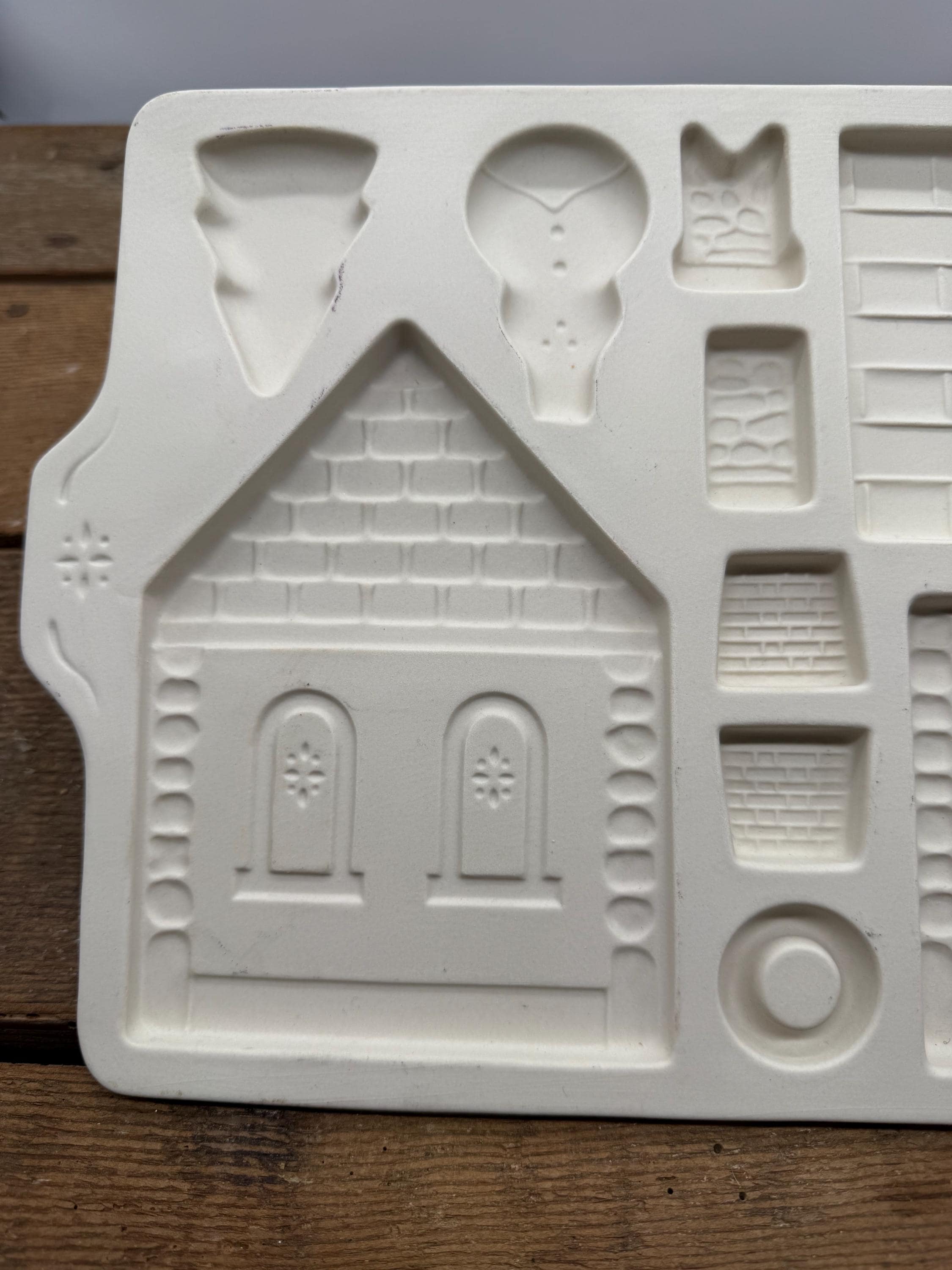 Longaberger Gingerbread House Stone Mold: Country Cottage Ceramic - Etsy
