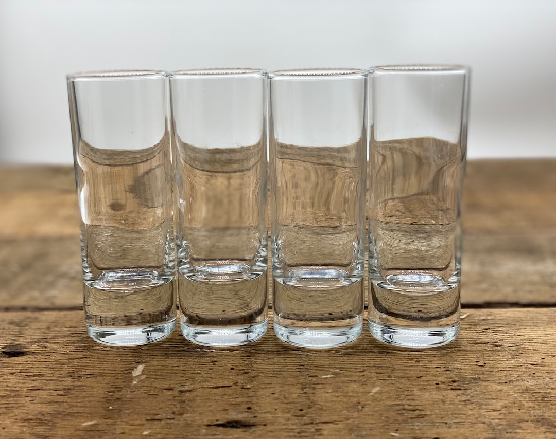 Set of 4 Highball Shot Glasses - Etsy