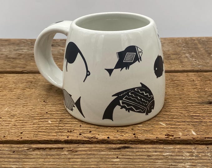 The Treasure Chest Las Cruces NM Vintage Fish Diner Mug No 215 - Etsy