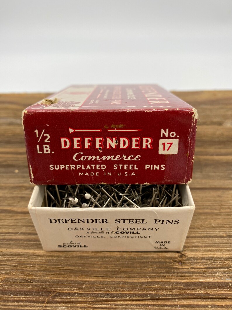 Defender Commerce Steel Pins - Etsy