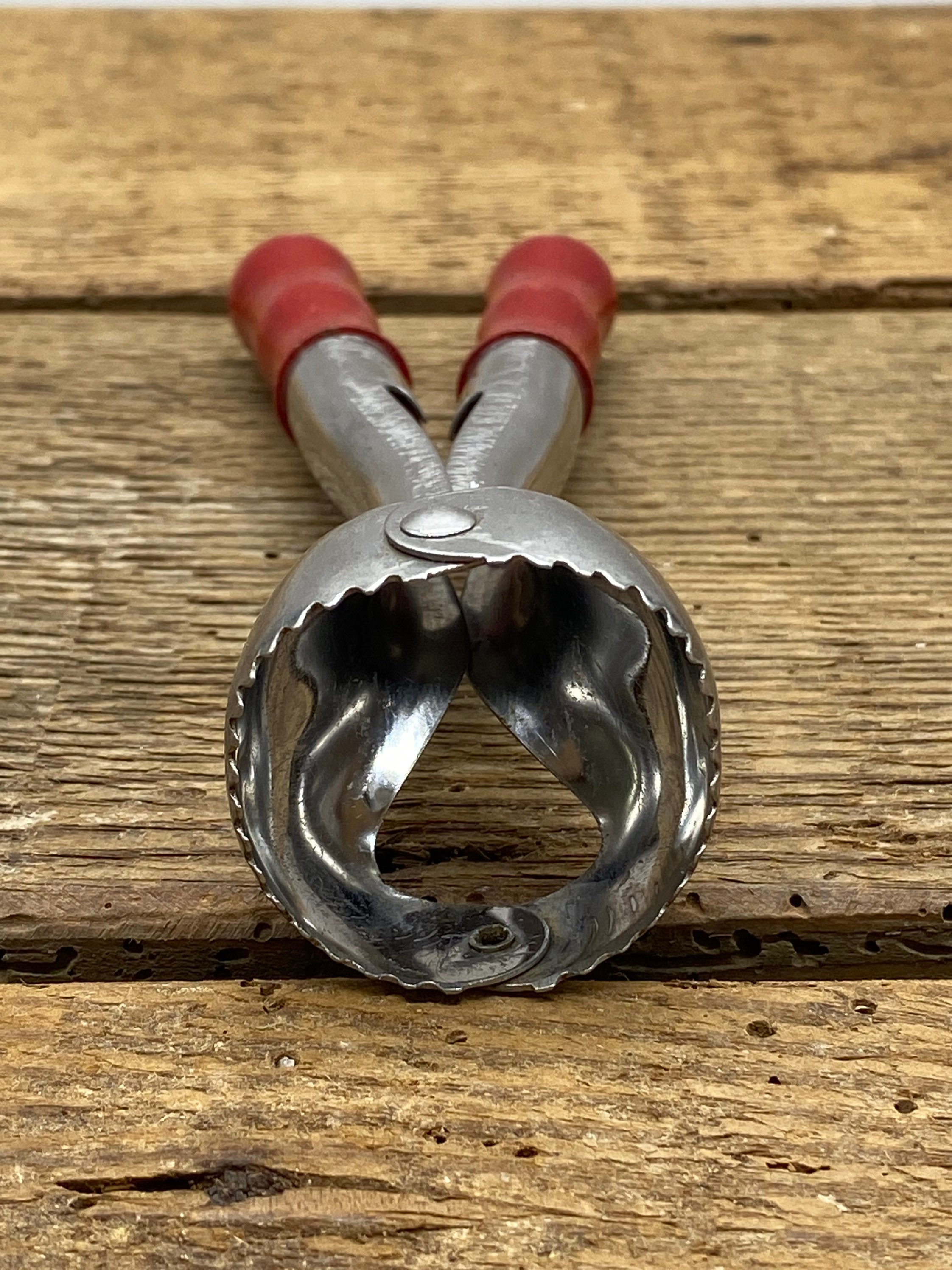 Vintage Red Handled Melon Baller - Etsy