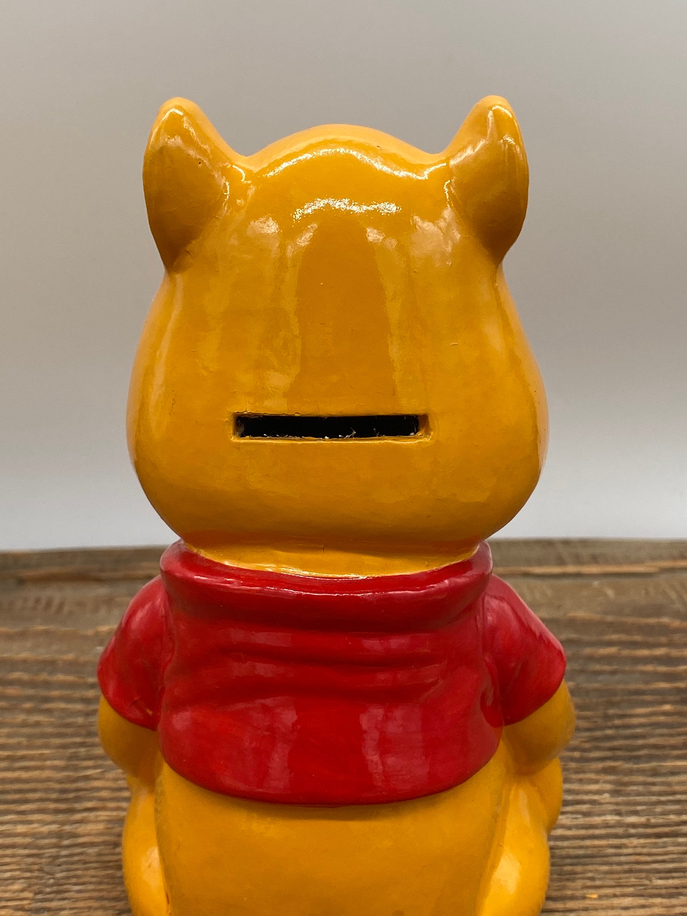 Vintage Pooh Bear Money Bank - Etsy España