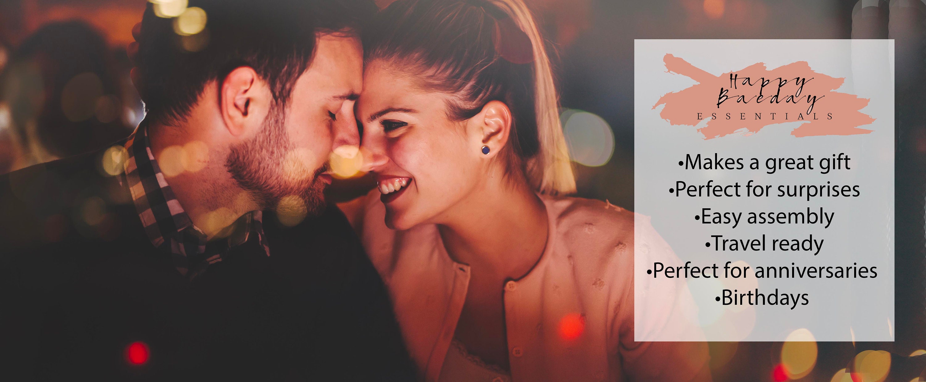 Happy Baeday Balloon Kit in Rosegold Anniversary Giant X | Etsy