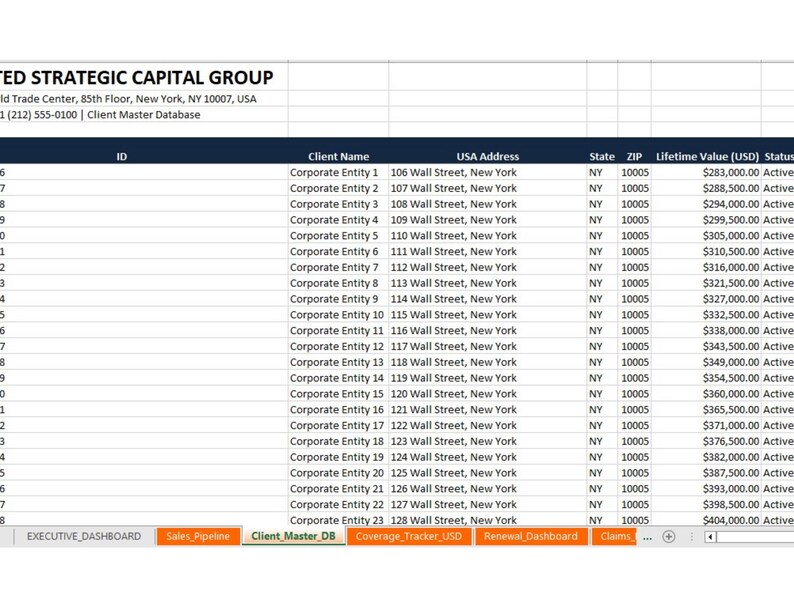 Excel Life Insurance Production Tracker | Agent Sales Spreadsheet ...
