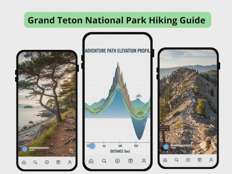 Grand Teton Hiking Guide | Detailed Trail Maps, Day Hikes & Scenic ...