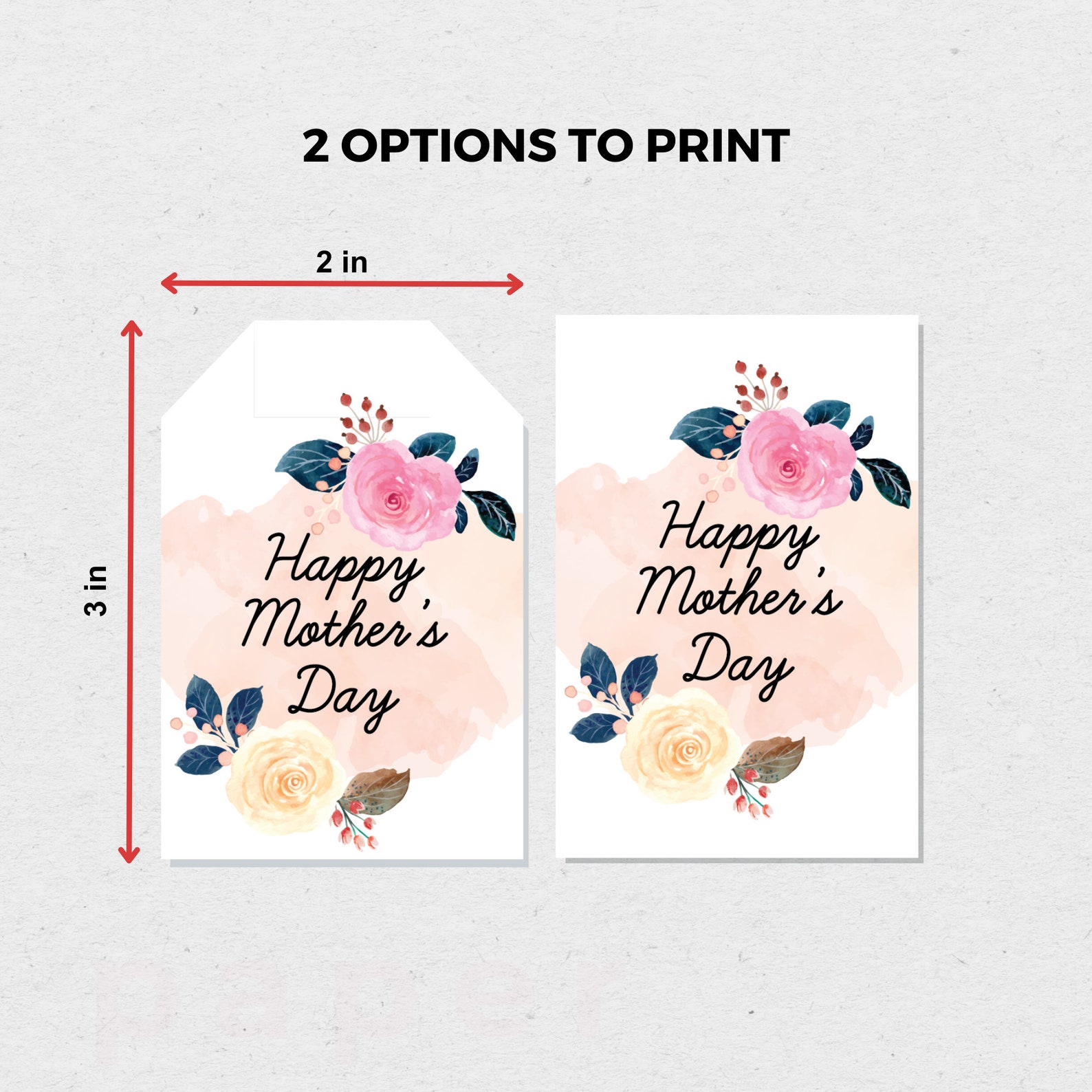 Mother's Day Gift Tags | Printable Gift Tags | Mothers Day Tags ...