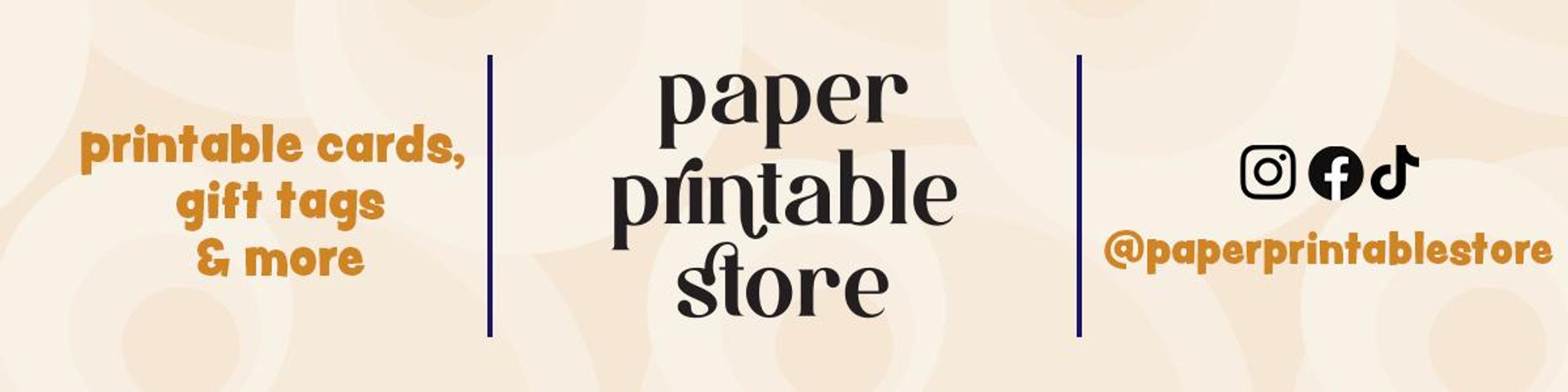 PaperPrintableStore - Etsy