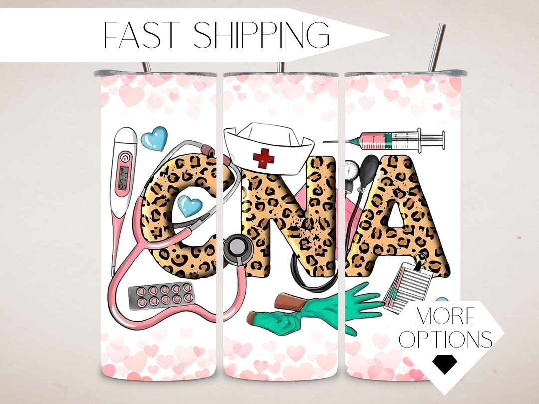 Nurse Tumbler Cup - CNA - Nurse Life - Certified Nurses Assistant ...