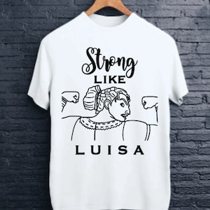 ENCANTO Strong Like Luisa SVG and JPG File for Cricut - Etsy