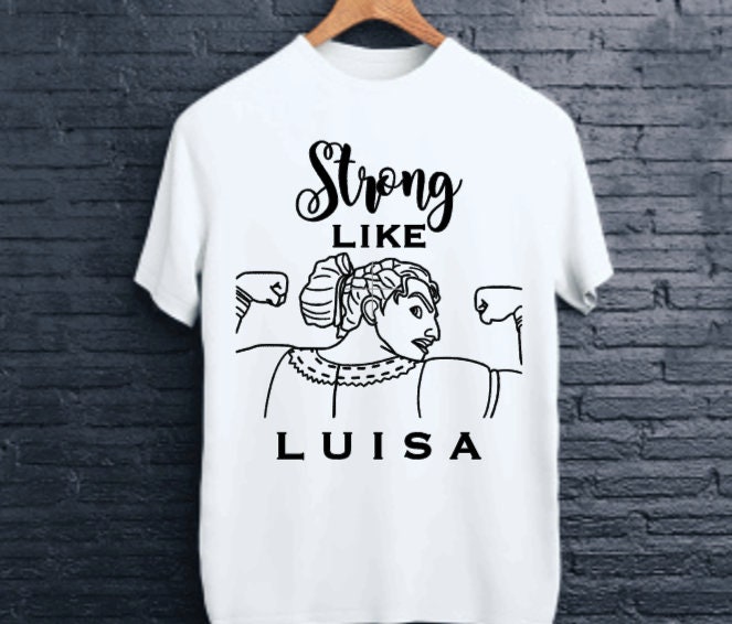 ENCANTO Strong Like Luisa SVG and JPG File for Cricut - Etsy