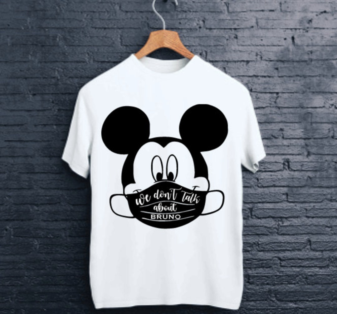 We Don't Talk About Bruno / Mickey Mouse / Encanto SVG File for Cricut ...