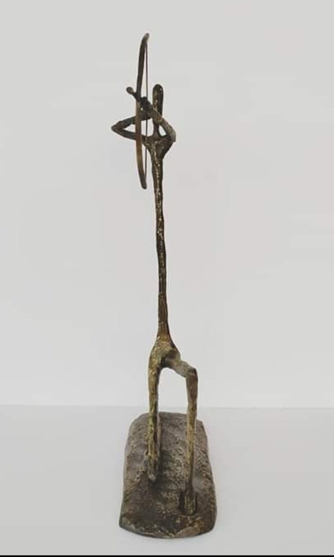 Mise Au Point Sculpture En Bronze Oxydé. - Etsy France