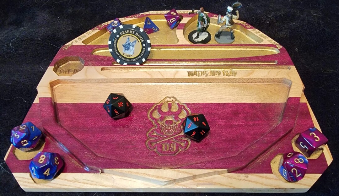 Dice Tray/game Board - Etsy