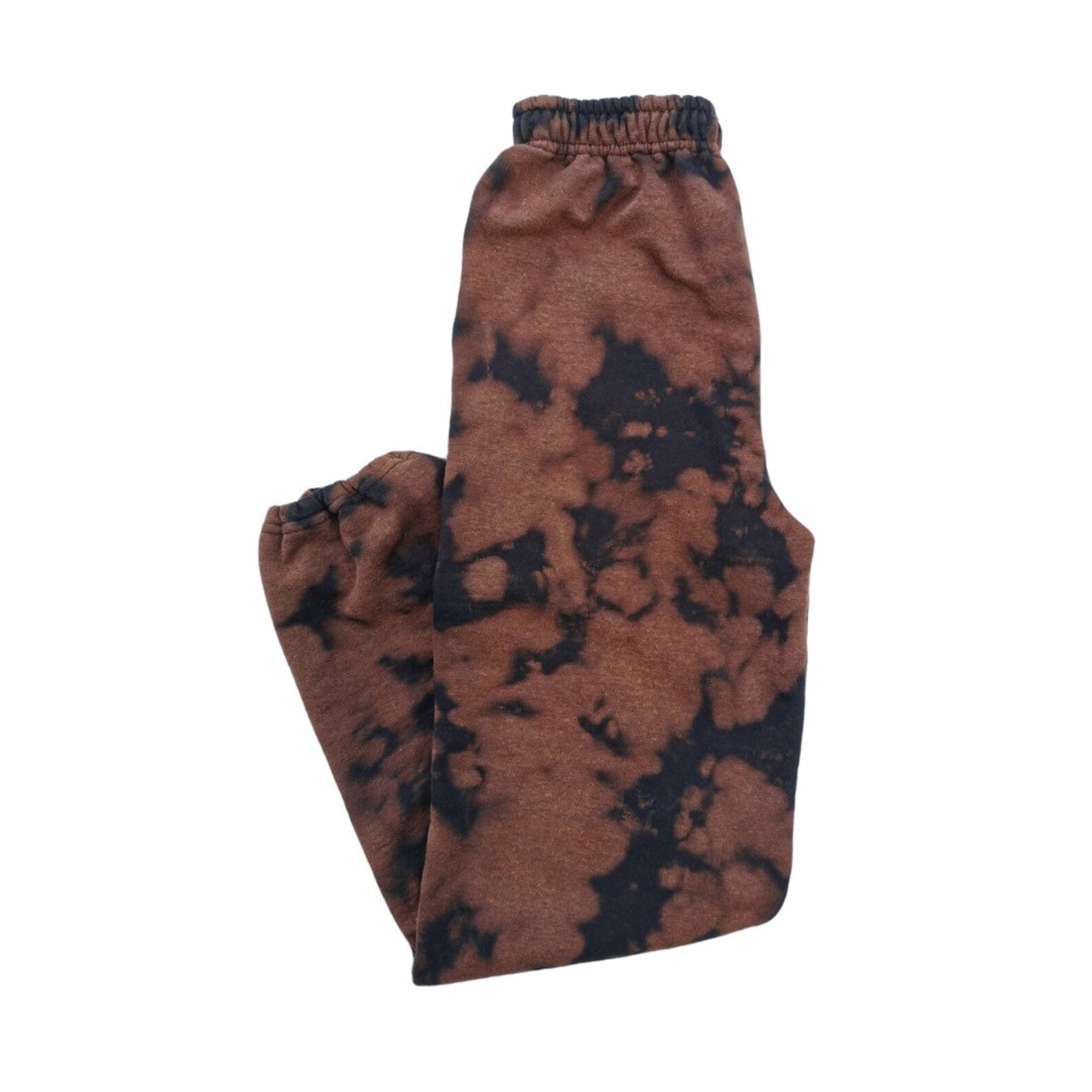 Crewneck & Sweatpants Set - Bleach/reverse Black/beige Tie Dye Sweat ...