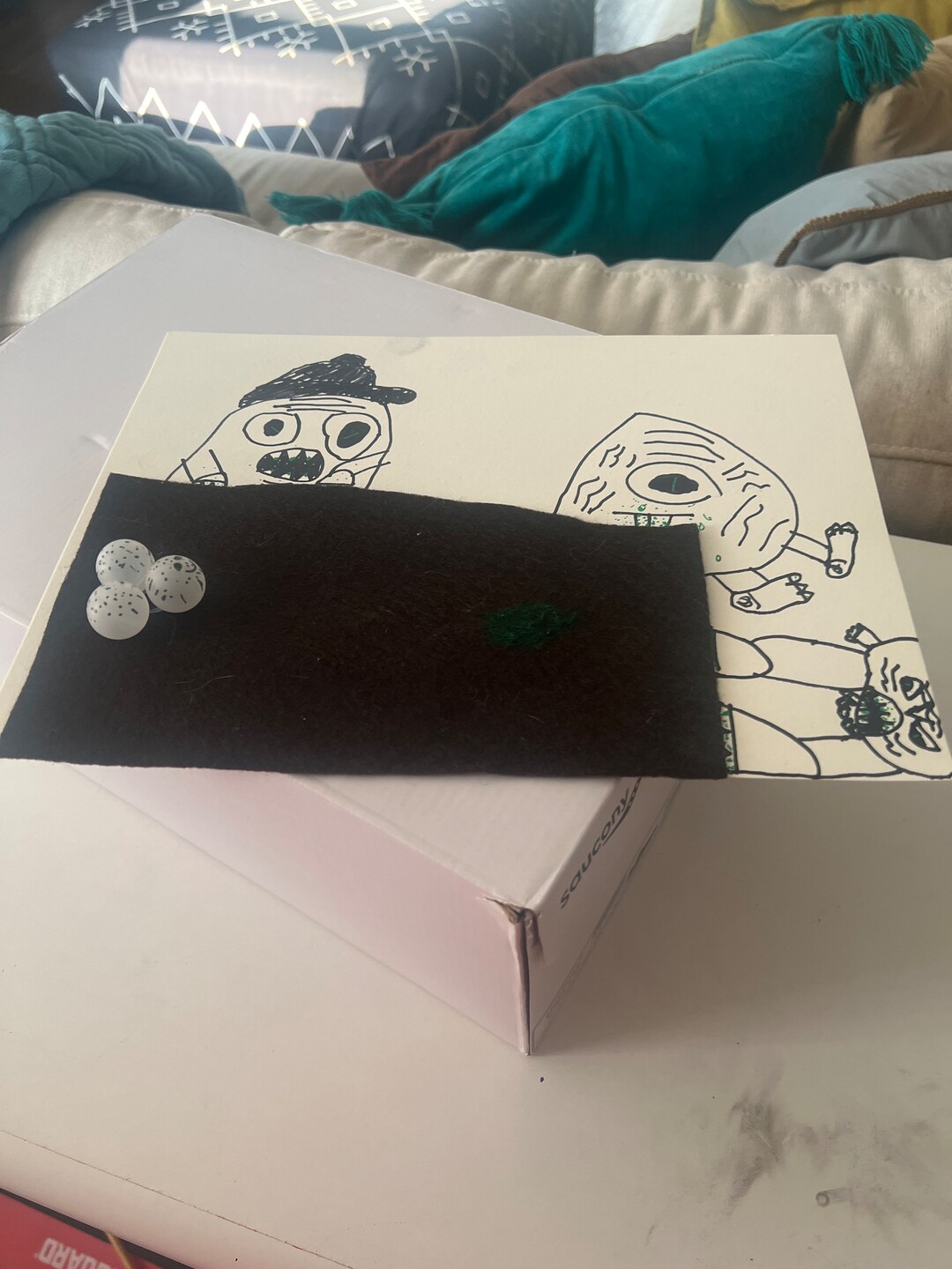 Attack of the Wrinkle Monsters on the Golf Ball People - Etsy