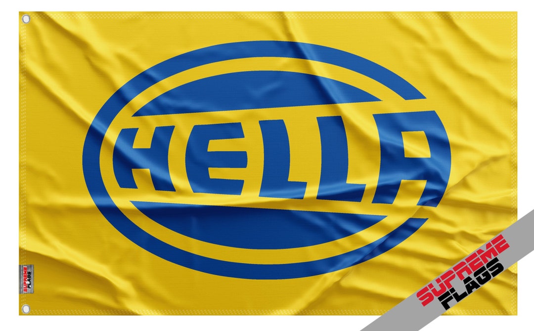 Hella Flag 3x5 Ft Banner Automotive Parts - Etsy