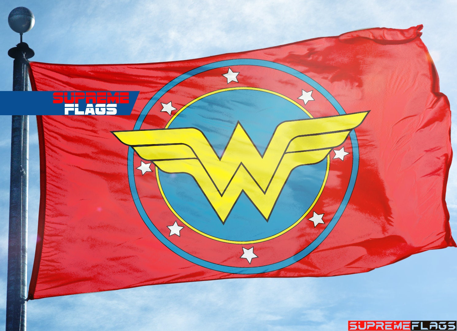 Wonder Woman Flag 3x5 Ft Banner DC Comics Justice League - Etsy