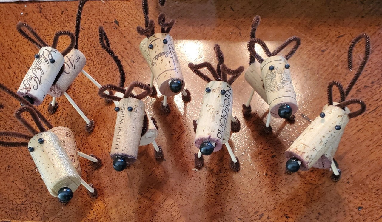 Cork Animals - Etsy