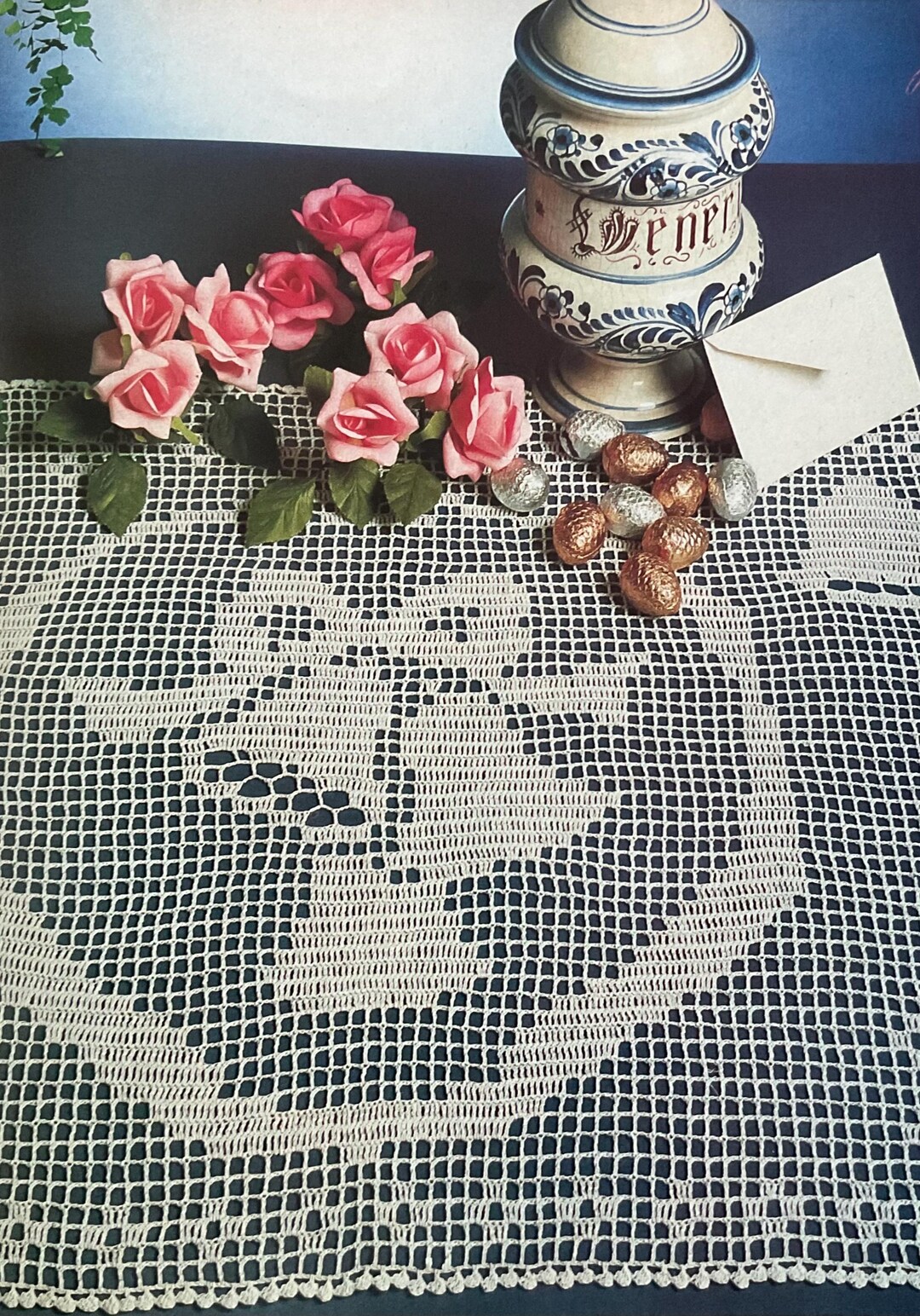 Vintage Bells Filet Crochet Pattern – PDF Download - Etsy
