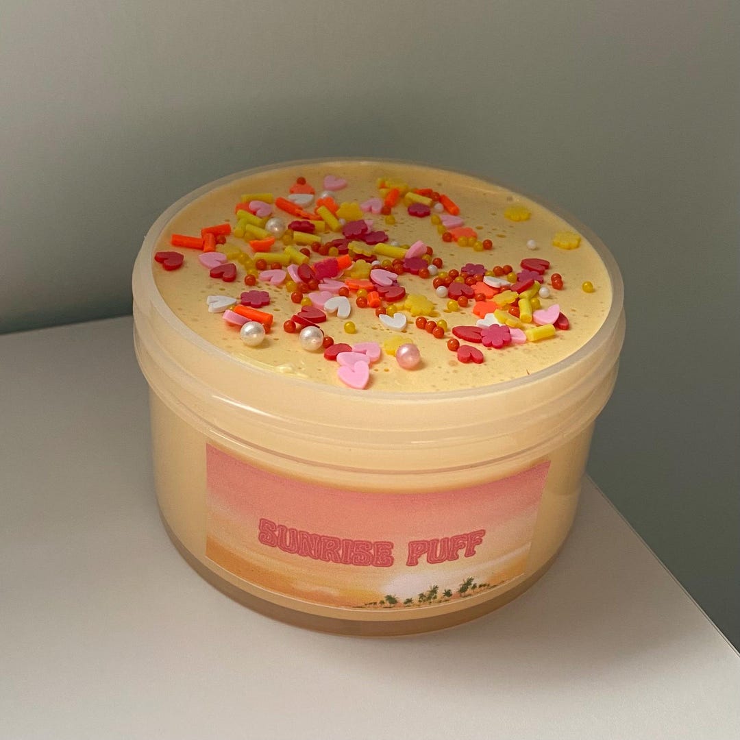 Sunrise Puff Slime - Etsy