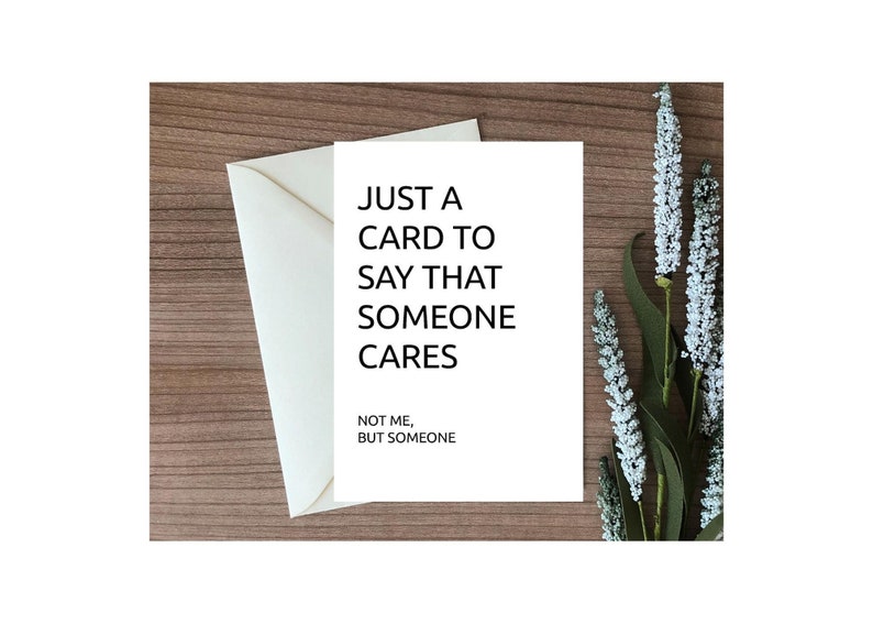 Funny Friendship Card Just Because Card Love Card From - Etsy