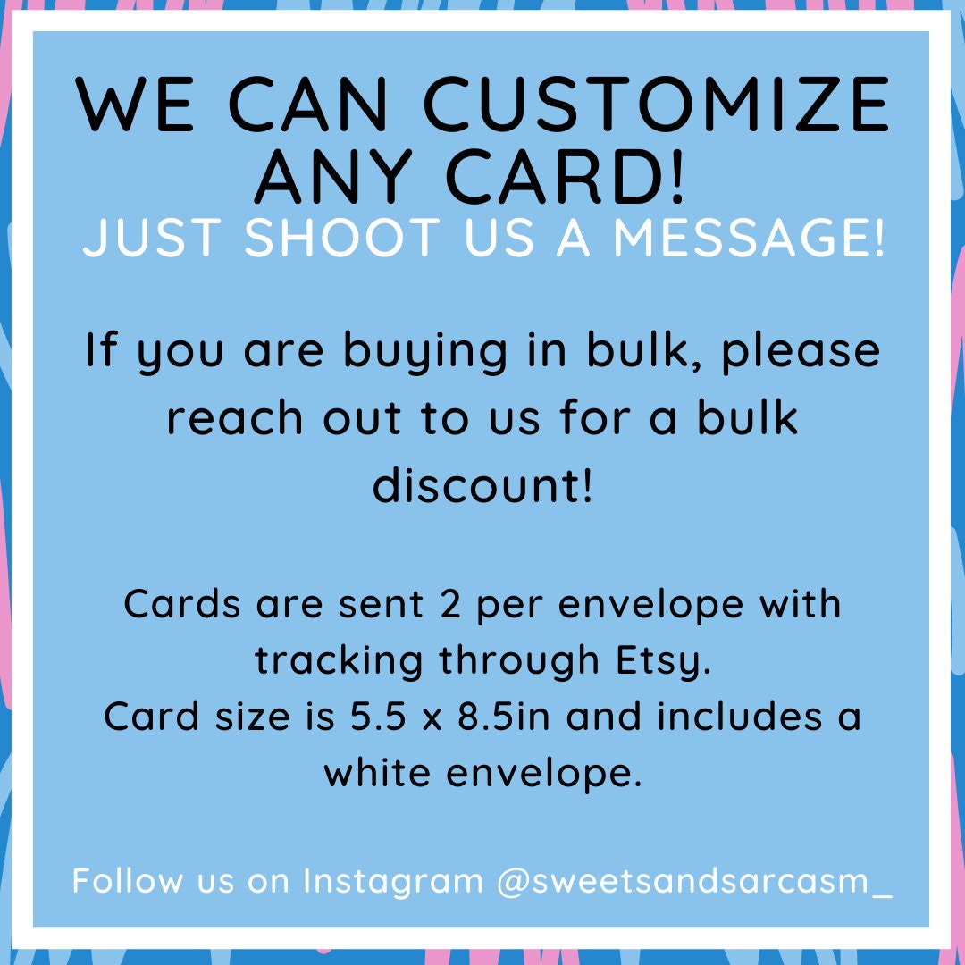 Drôle de carte de remerciement Carte de remerciement drôle Note de ...