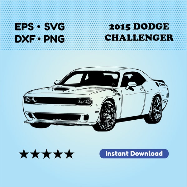 Dodge Challenger Decals - Etsy
