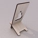 Phone Stand Laser Cut File. Phone Holder SVG File. Mobile Phone Wooden ...