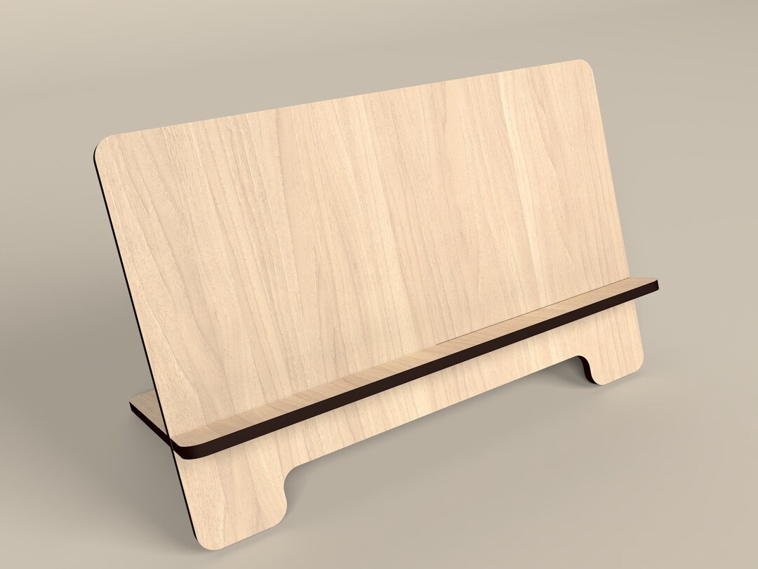 Phone Stand Laser Cut File. Phone Holder SVG File. Mobile Phone Wooden ...