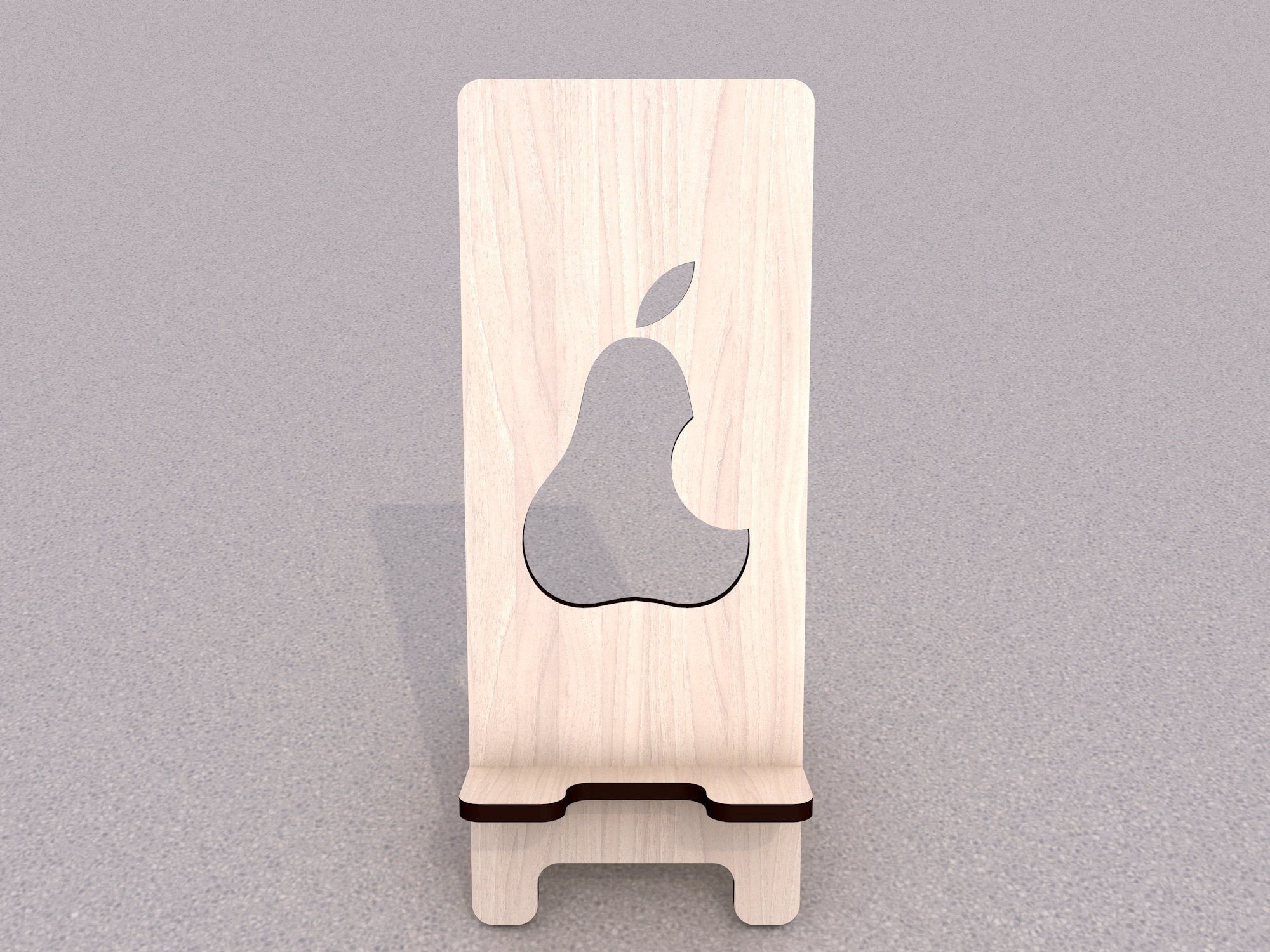 Phone Stand Laser Cut File. Phone Holder SVG File. Mobile Phone Wooden ...