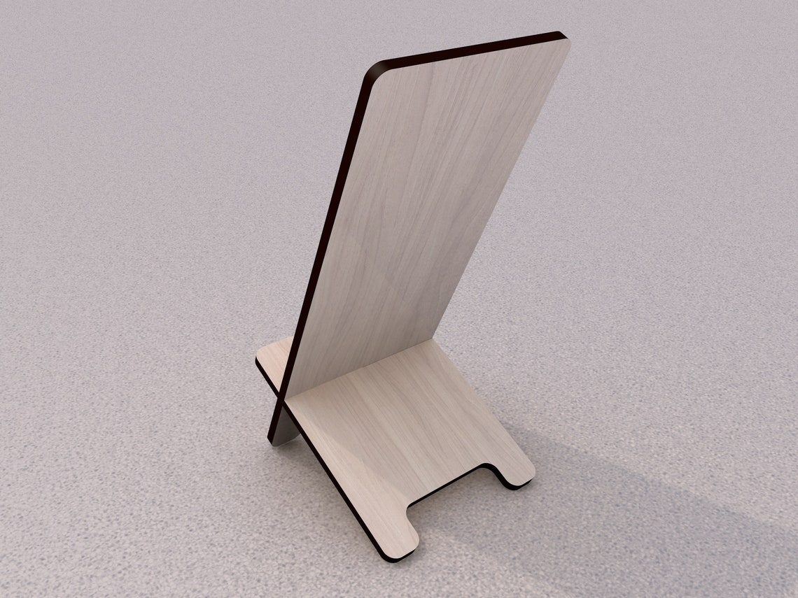 Phone Stand Laser Cut File. Phone Holder SVG File. Mobile - Etsy