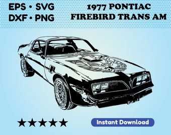 1979 Pontiac Trans Am Svg File for Cricut - Etsy