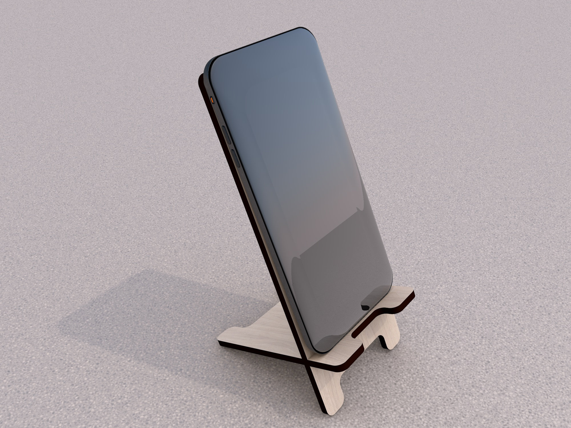 Phone Stand Laser Cut File. Phone Holder SVG File. Mobile - Etsy