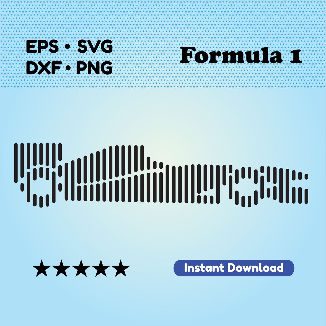 Formula 1 Racing Car SVG Files for Cricut. Line Art Sport Car | Etsy