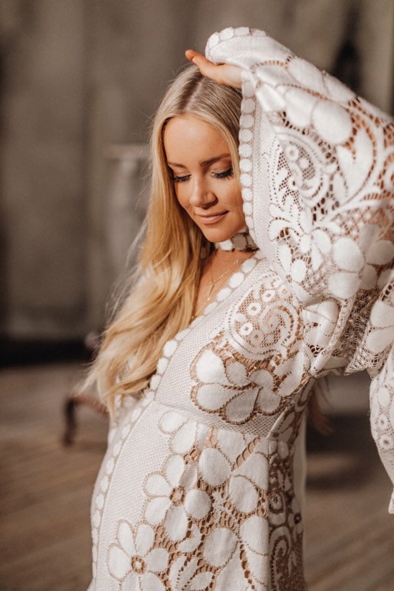 Hunter L/XL Traveling Dress Maternity Dress Boho Maternity - Etsy