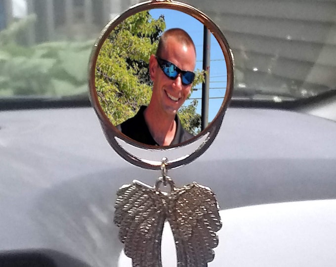 Angel Wing Key Chain/rear View Mirror Hanger, Angels, in Memory, Angel ...